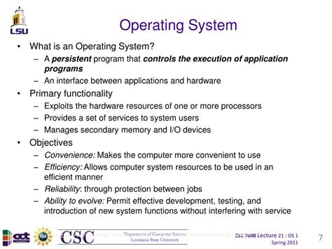 Ppt High Performance Computing Models Methods And Means Operating Systems 1 Powerpoint