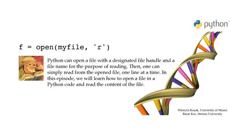 Python For Biologists
