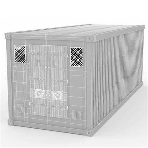 선적 컨테이너 2 3d 모델 5 3ds Fbx Max Obj Free3d