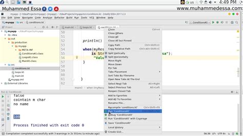 Kotlin Basics Using When Control Flow YouTube