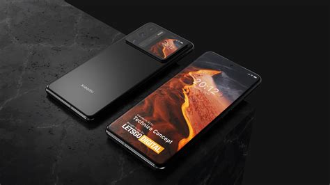 Xiaomi Ultra Showed On High Quality Concept Renders With Two Screens And A Leica Camera