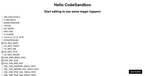 Material Ui Tree Example Codesandbox