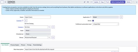 automate data import from excel file attachment vi servicenow