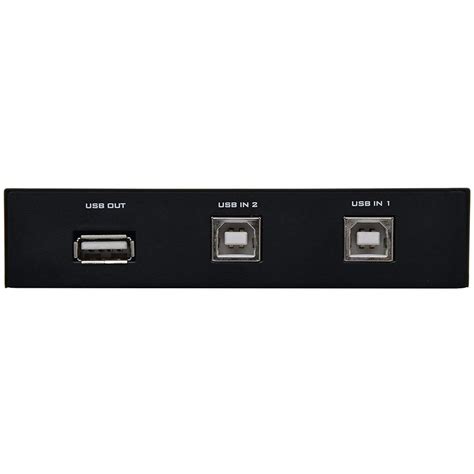 2 Port USB 2 0 Selector Switch Sharing Switcher Adapter Hub For 2PC Share 1 USB Device RoboticsDNA