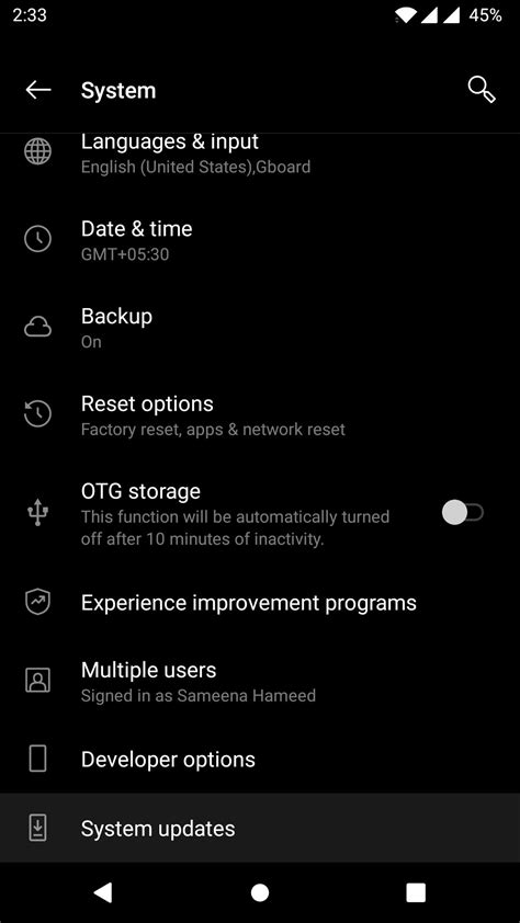 how to manually update oxygenos on oneplus phones