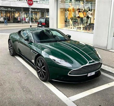 Aston Martin Db11 British Racing Green Aston Martin Sports Car Aston
