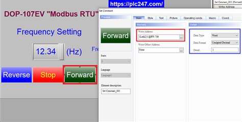 Delta Hmi Modbus Rtu Fuji Frenic Tutorial