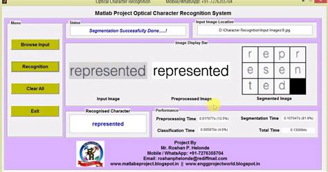 Character Recognition From Text Images Using Image Processing Matlab
