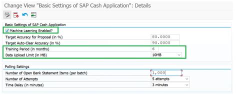 Cash Application With Machine Learning Summary I Sap Community