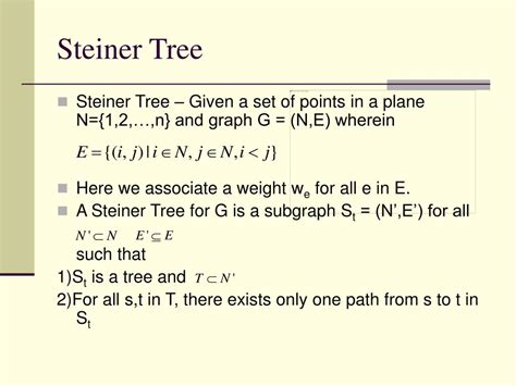 PPT Probability Based Approach For Solving The Rectilinear Steiner Tree Problem PowerPoint