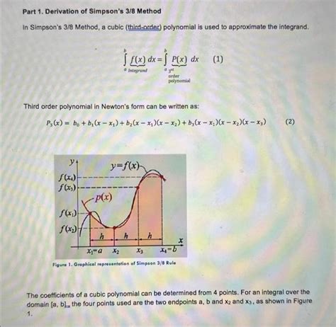 Part 1 Derivation Of Simpsons 3 8 Method In