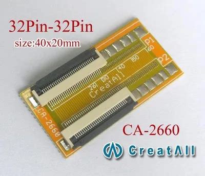 Pcs Mm Spacing Pin Fpc Ffc Lcd Led Pin To Pin Fpc Ffc Cable Increasing Screen Line