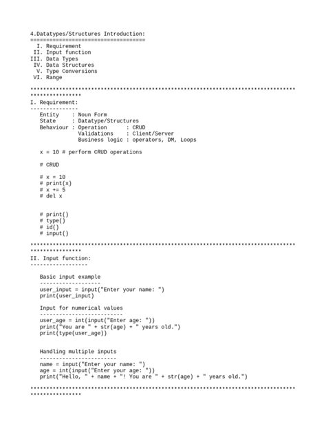 4 Datatypes Introduction Pdf Boolean Data Type Integer Computer