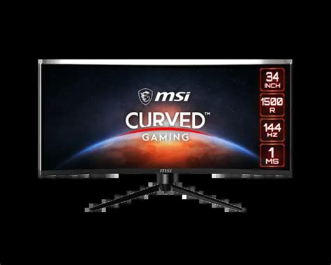 Msi Optix Mag Cqr Inch K Wqhd Hz Curved Gaming Monitor