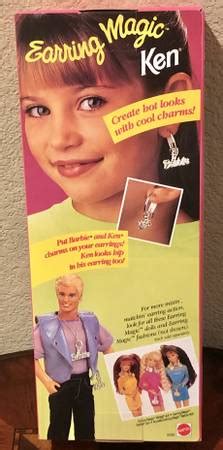 1992 Mattel Barbie Earring Magic Ken Doll Collectibles By Owner Sale Craigslist