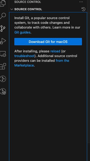 Not Recogninsing Git In My Mac · Issue 190026 · Microsoftvscode · Github