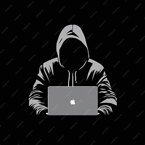 Premium Photo Computer Hacker Minimalist Advanced Modern Sleek High