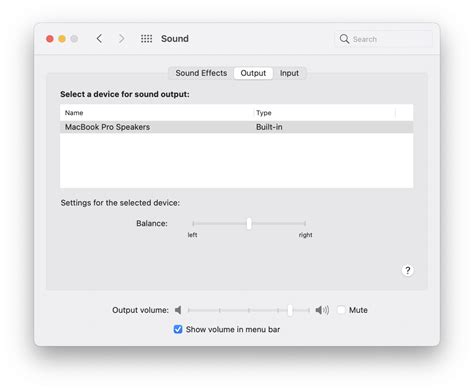 Audio Mac How To Change The Sound Output Settings On MacOS