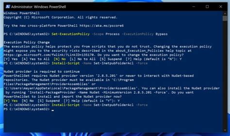 microsoft run ps script now if you deleted inetpub on windows 11