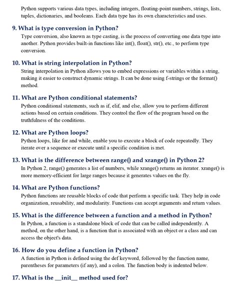 Most Asked Python Interview 100 Q A PDF El Primo