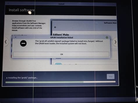 can t install linux mint xfce 19 3 on celeron dual core 2gb ram dell