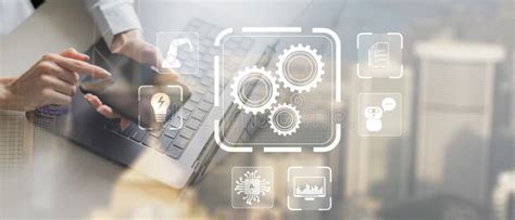 Mobile Device Automation For Business Process Optimization Stock Photo Image Of Productivity