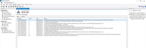 is there a way to troubleshoot database connection errors