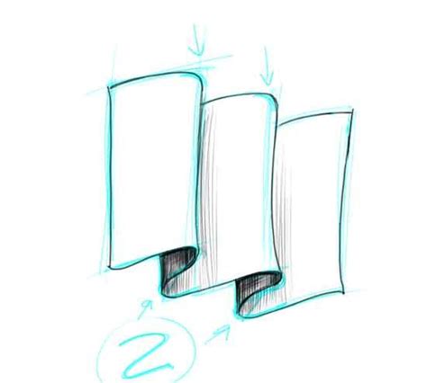 How To Draw A Waving Flag Tutorial