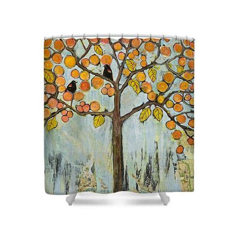 Tree Shower Curtain Tree Of Life Art Rustic Farmhouse Etsy