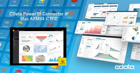 Cdata Power Bi Connector が Mac Arm64 に対応