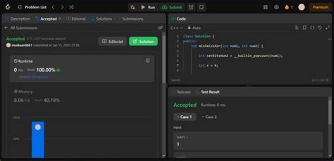 Muskaan Aggarwal On Linkedin Codingchallenge Bitmanipulation Cpp Problemsolving Algorithms