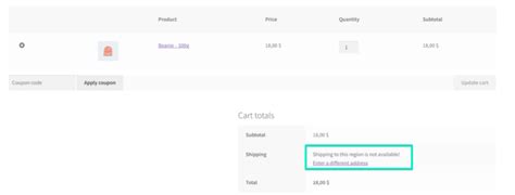 Woocommerce No Shipping Options Were Found Error Fixandgo