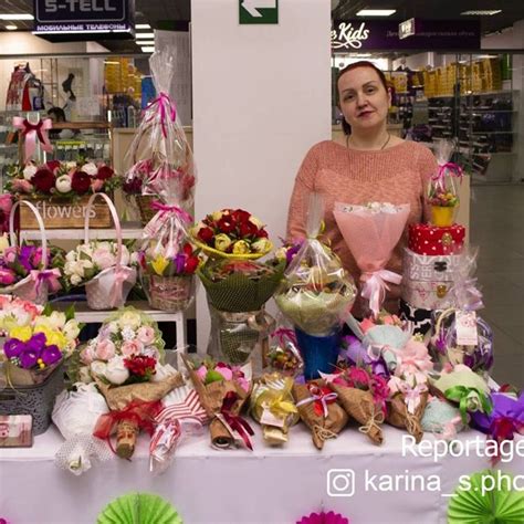 Букеты из конфет Added A New Photo — At Букеты из конфет