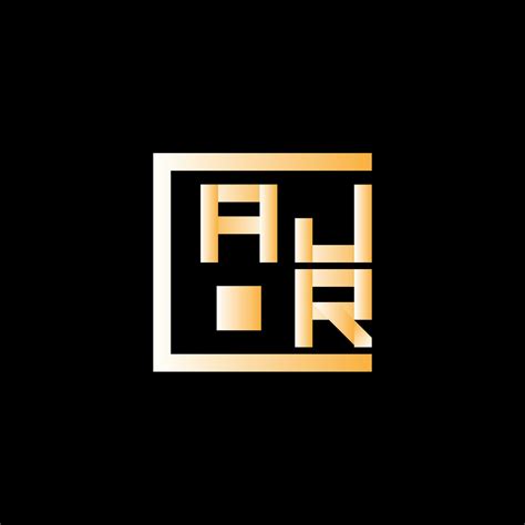 AJR Letter Logo Vector Design AJR Simple And Modern Logo AJR Luxurious Alphabet Design