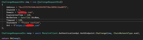 Solved Moralisnetworkapiexception Error Calling Challenge Technical Issue Reporting