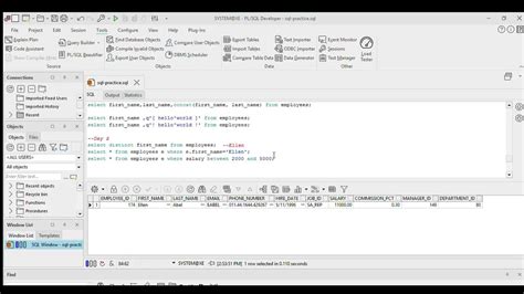 Oracle 19c Sql 3 Youtube