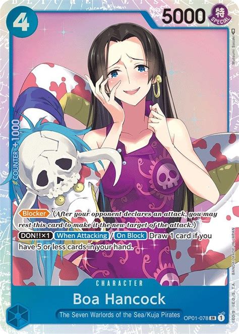 Boa Hancock Op 01 Romance Dawn One Piece Cardtrader