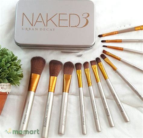 Bộ cọ trang điểm Naked3 chính hãng có giá tốt nhất hiện nay
