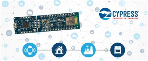 사이프레스가 제공하는 저전력 Bluetooth® 5 0의 무선 연결 성능을 추가하세요
