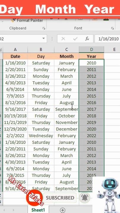 excel interview question day month year in excel 🌕 excel exceltips exceltutorial msexcel
