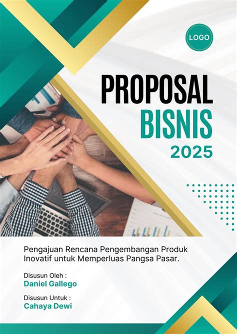 Gratis Contoh Cover Proposal Keren Canva