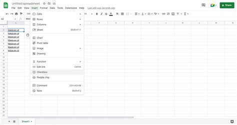 Cara Tambahkan Kotak Centang Di Google Sheets