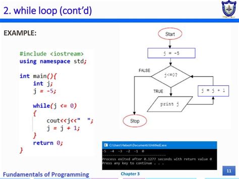 Chapter 3 Flow Of Control Part Iipdf