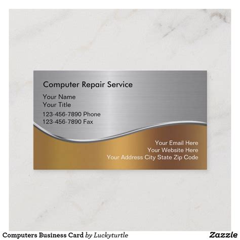Computer Visiting Card Models
