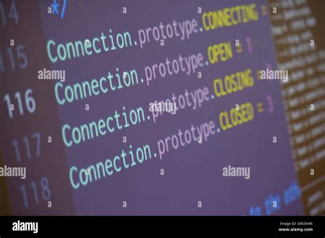 Java Program Code On Laptop Screen Stock Photo Alamy