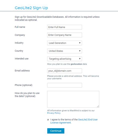 how to integrate maxmind geolocation in convert plus convertplus