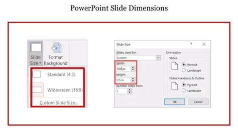 simple powerpoint slide dimensions design template powerpoint slide