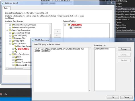 Crystal Reports Prompts For Database Credentials Stack Overflow