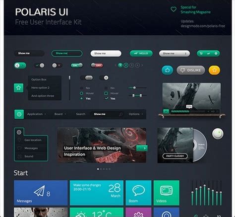 45 Free Gui Sets For Your Web And App Projects Idevie