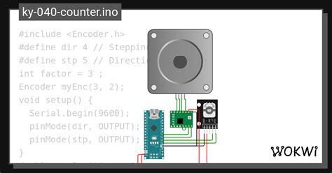Ky 040 O Wokwi Esp32 Stm32 Arduino Simulator